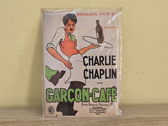 Charlie Chaplin Garcon De Cafe (1914) 12 x 18 cm