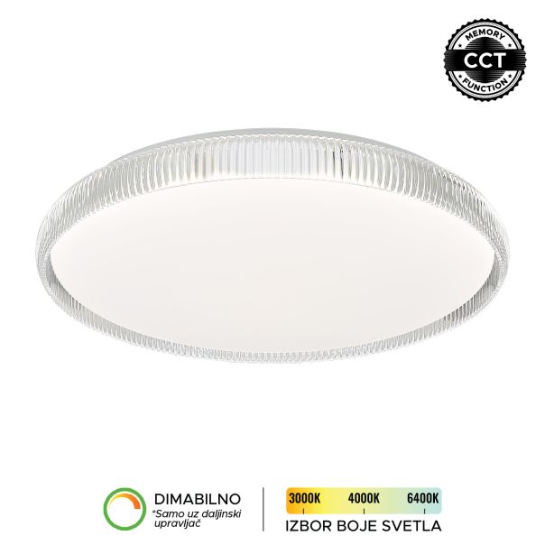 FORMA LED plafonjera 48W 3000K - 6400K LP-424-48R CL