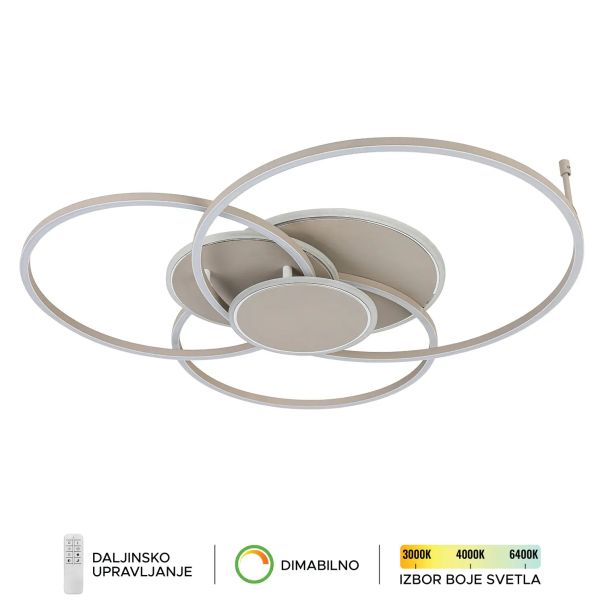 FORMA LED plafonska lampa 40W 3000K,4000K,6400K F2105-40C BE