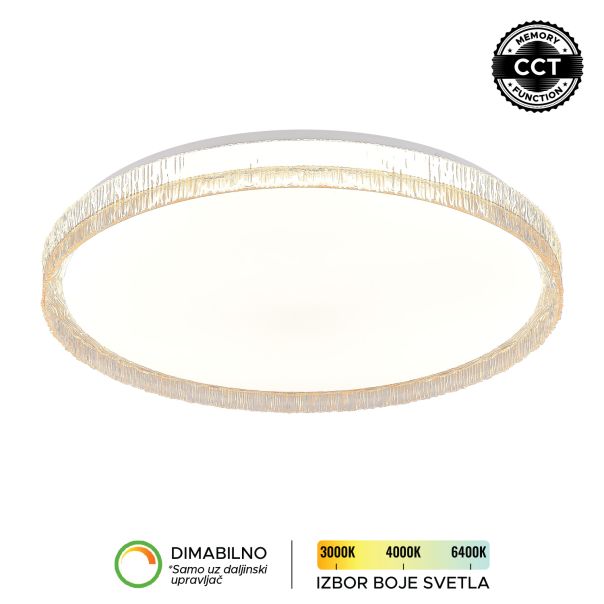 FORMA LED plafonjera 54W 3000K-6400K LP-419-54R AM