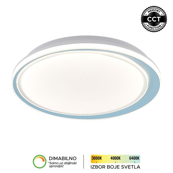 FORMA LED plafonjera 54W 3000K-6400K LP-422-54R BL