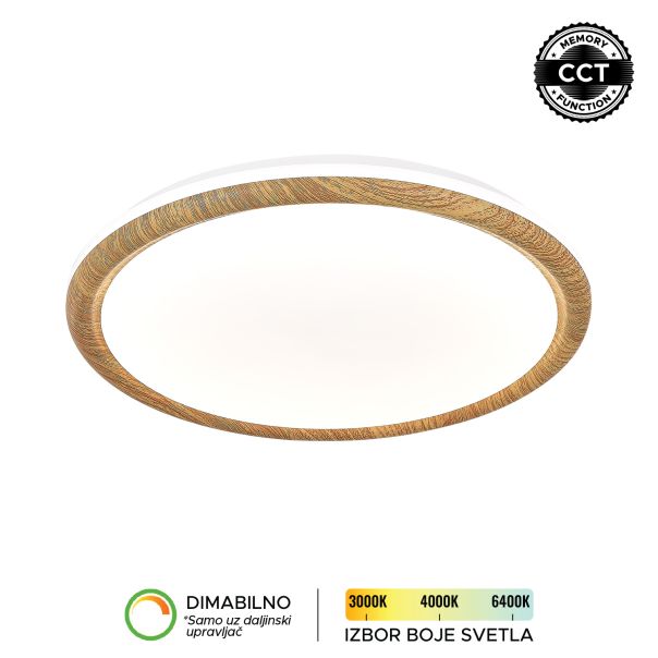 FORMA LED plafonjera 36W 3000K-6400K LP-406-36R WD