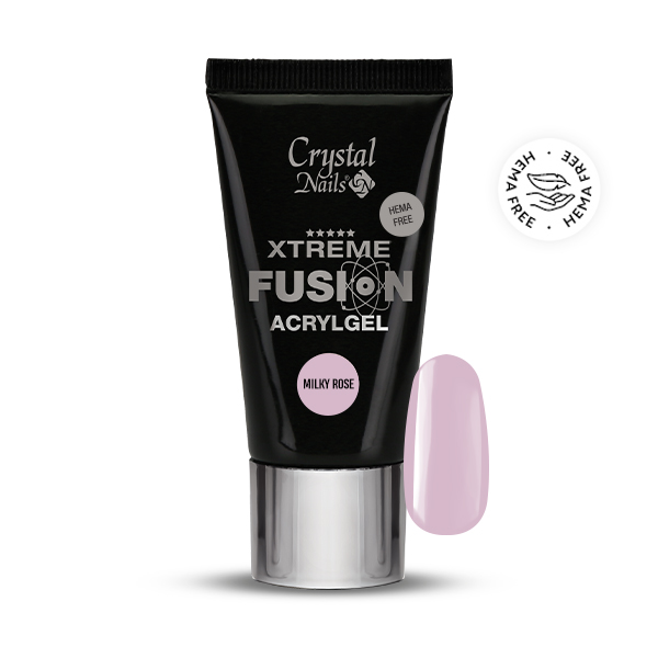 CN Fusion Aktilni gel Milky Rose 30g THF