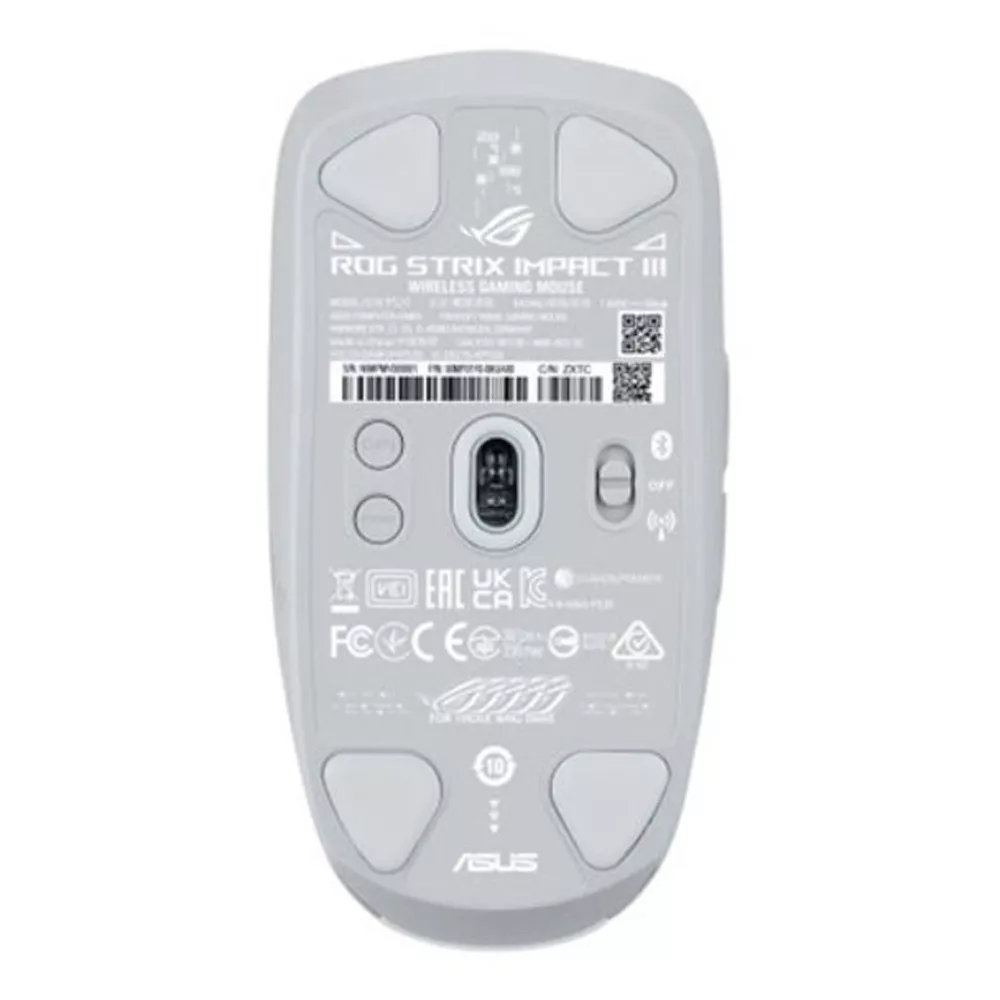 Asus ROG Strix Impact III Wireless Gaming Mouse White