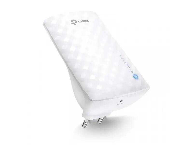 TP LINK AC750 WI-FI RANGE EXTENDER 433MBPS AT 5GHZ +300MBPSAT 2,4GHZ 3 INTERNE ANTENE (RE190)