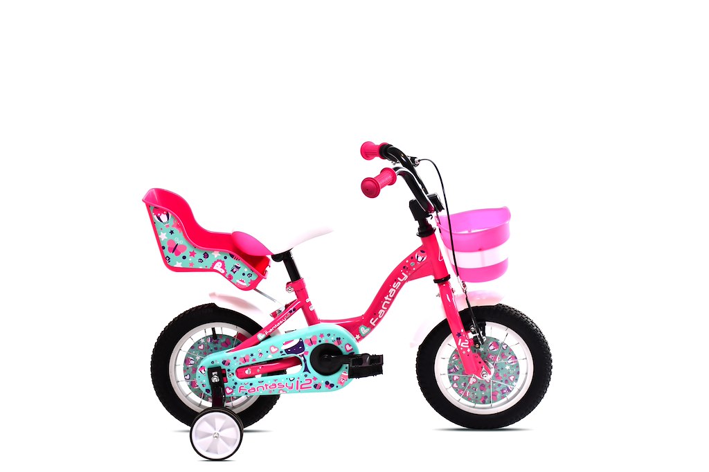 BICIKL ADRIA FANTASY 12"HT pink-turquise