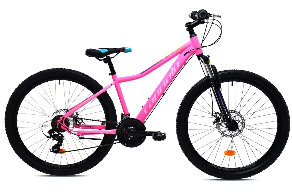 BICIKL CAPRIOLO CORA 27.5"/21HT neon pink 15"