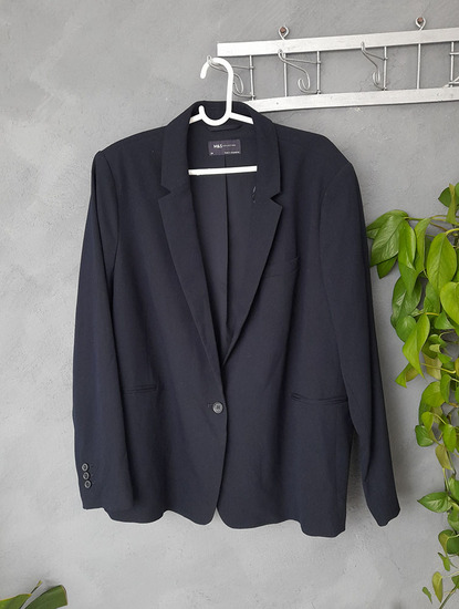 Marks & Spencer teget zenski sako 52