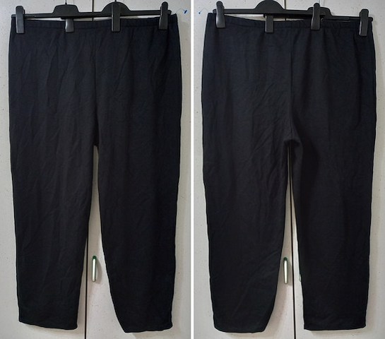 *ARON* crne trenerka-pantalone 52/54