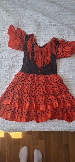 Kostim za maskenbal crveno crni