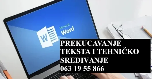 PREKUCAVANJE TEKSTA I TEHNIČKO SREĐIVANJE