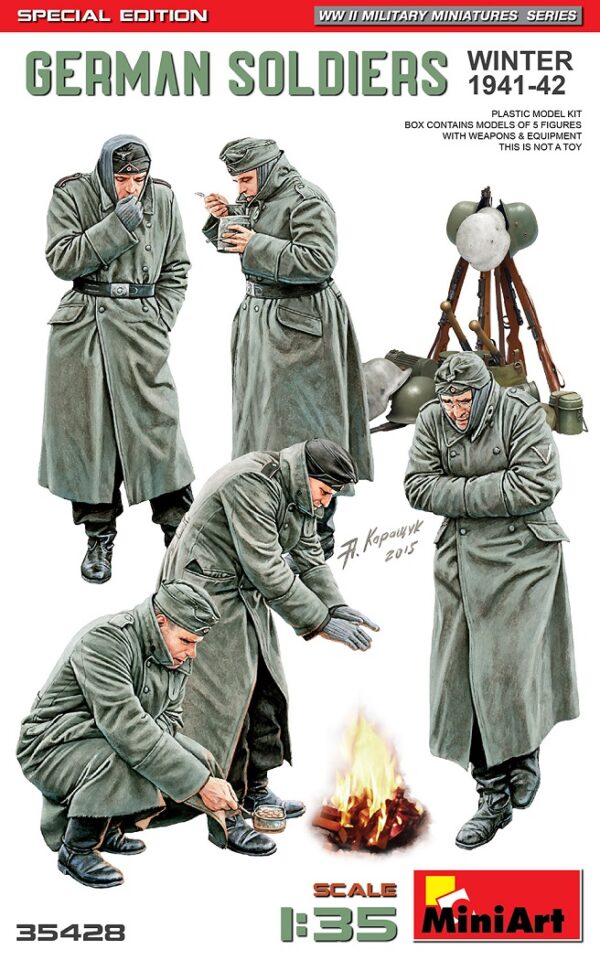 MINI ART 1/35 German Soldiers Winter 1941-42