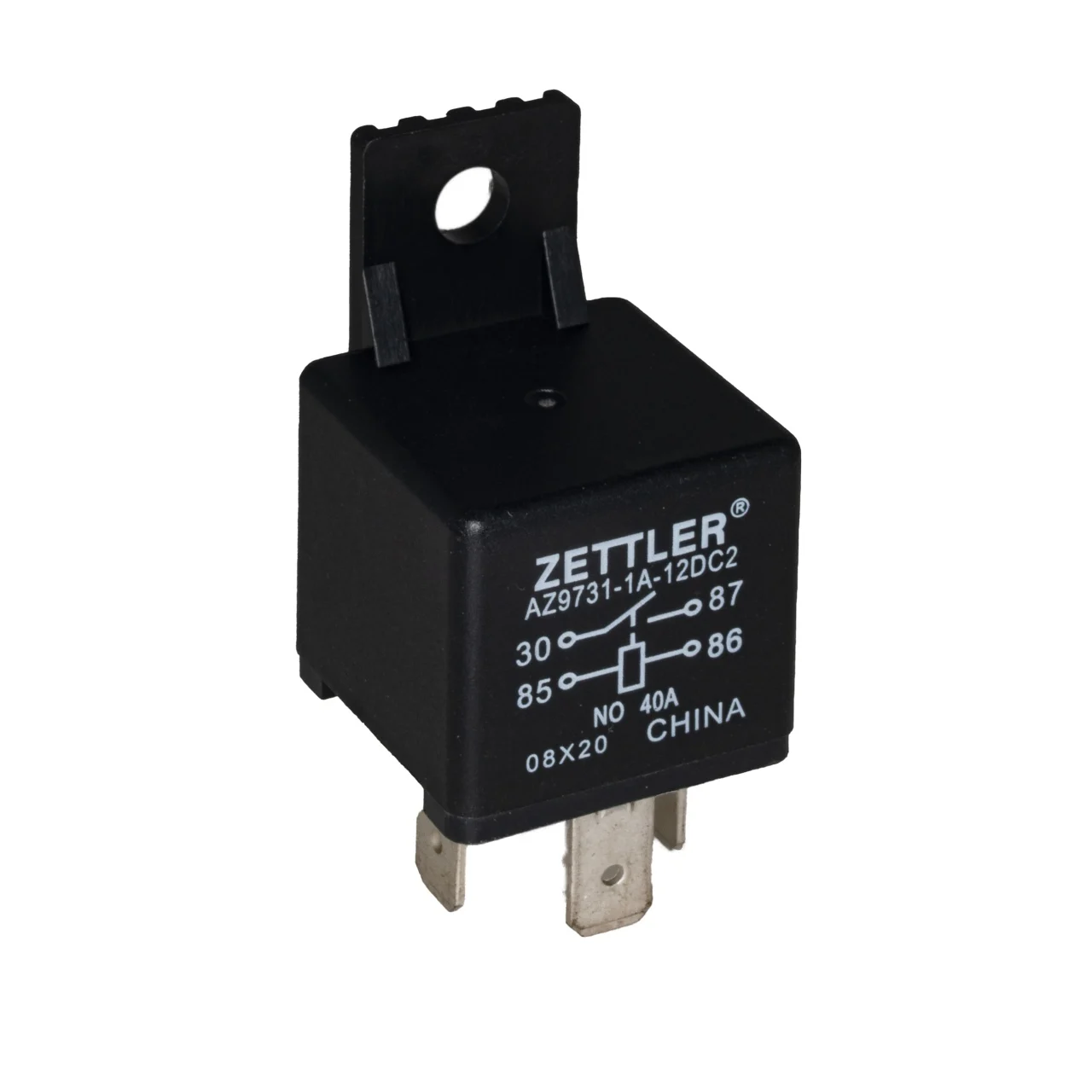 Zettler AZ9731-1A-12DC2 Automobilski Relej 12V 40A (4 pina)