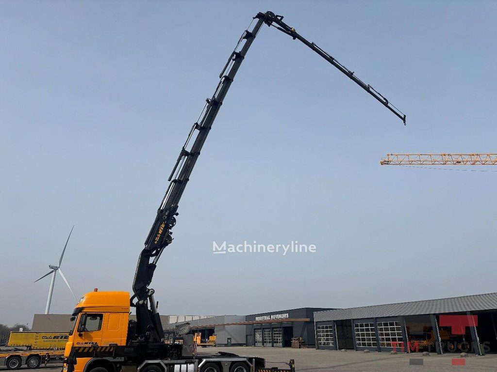 DAF XF 105.510 8x4 Effer 1355 8S with JIB 6S radio-controlled manual dizalica za sve terene
