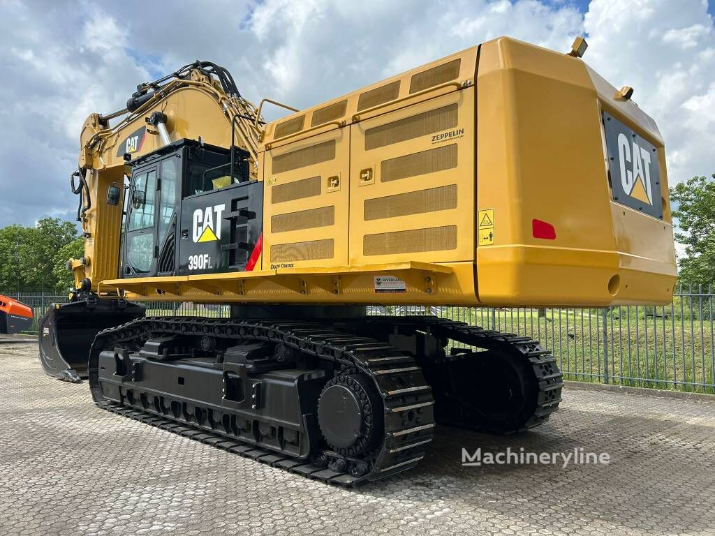 Caterpillar 390 F L hammer lines - new undercarriage bager guseničar