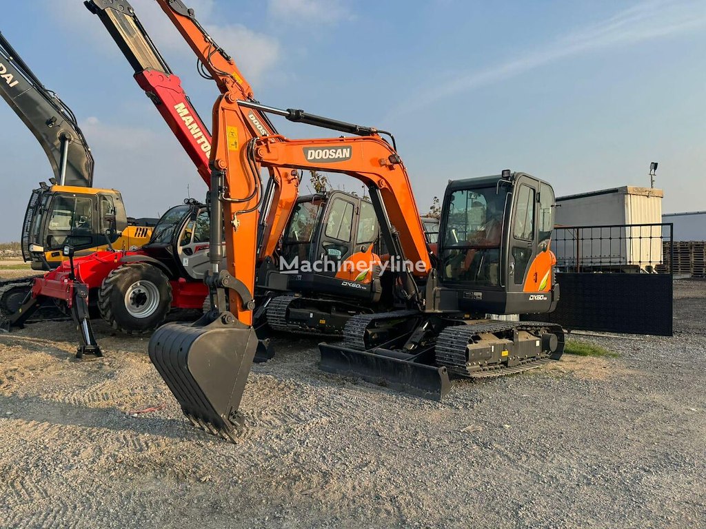 Novi Doosan DX 60-10C mini bager