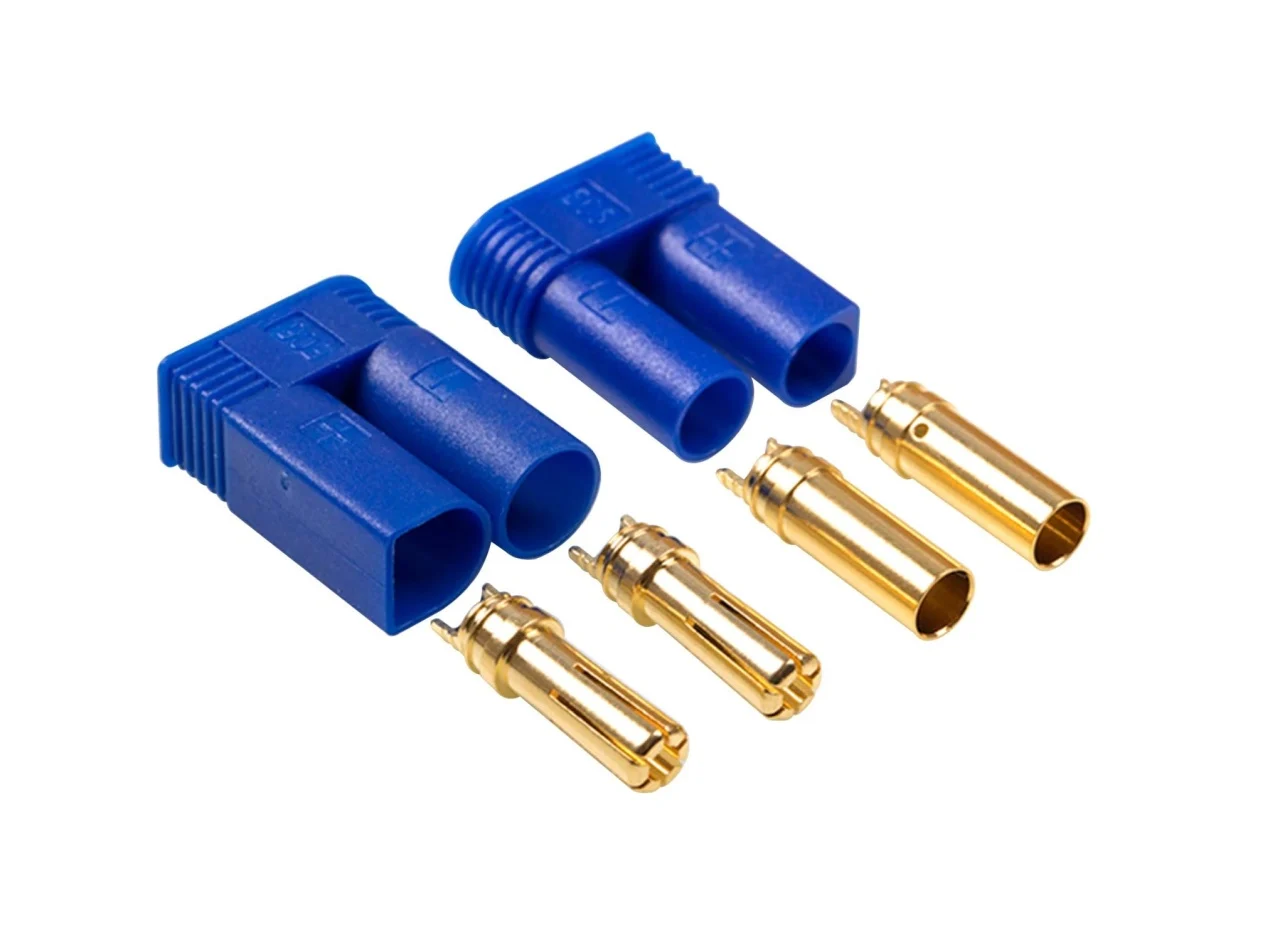 EC5 Konektor Set (Muški + Ženski) – 5.0mm Pozlaćeni za RC Baterije