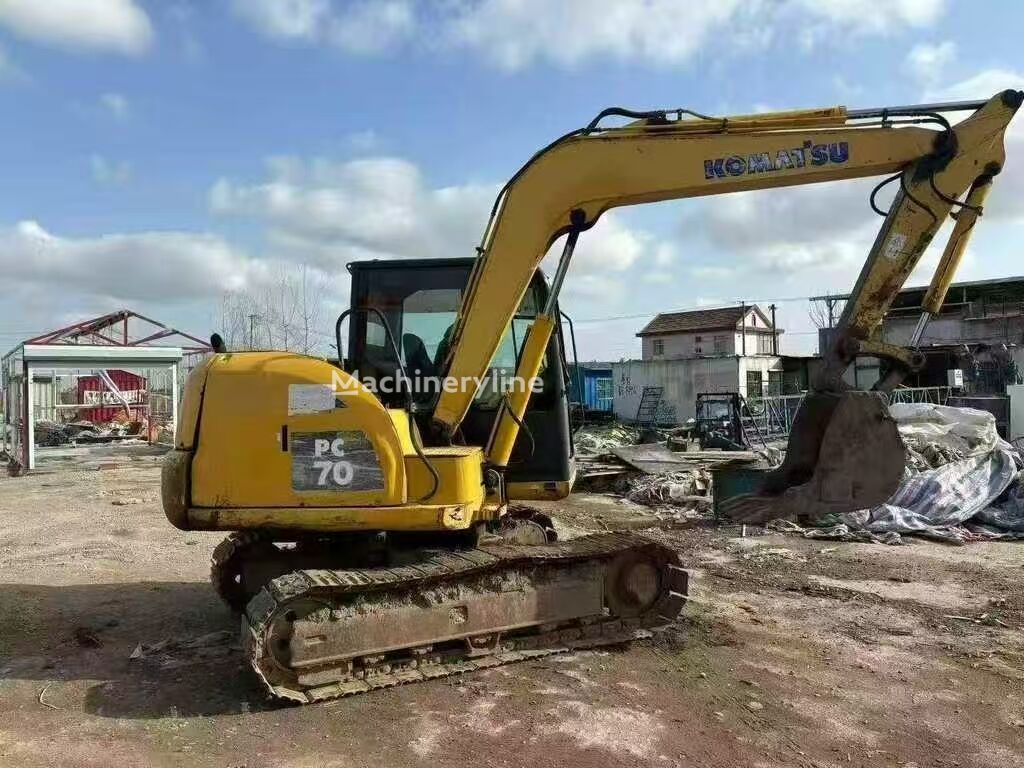 Komatsu PC70 bager guseničar
