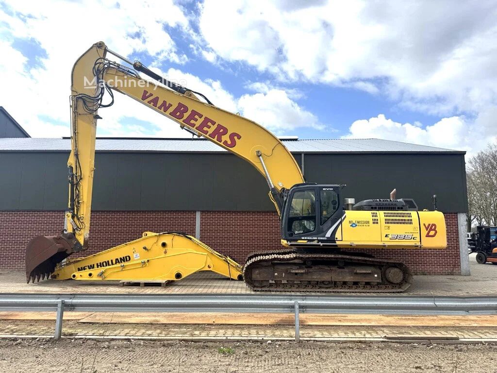 New Holland Kobelco E385C 14 Mtr Boom and Orginal Boom !! bager guseničar