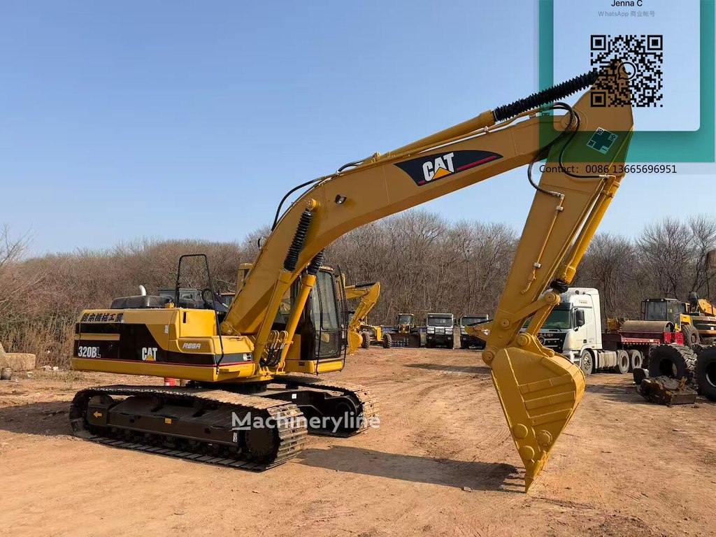 Caterpillar 320BL bager guseničar