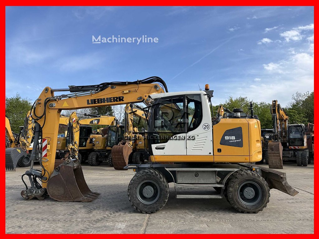 Liebherr A 918 Compact Litronic bager točkaš