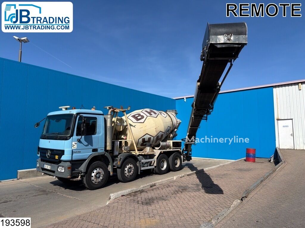 Mercedes-Benz Actros 3236 8x4, Euro 4, 8m³, Steel springs, Remote kamion s mešalicom za beton