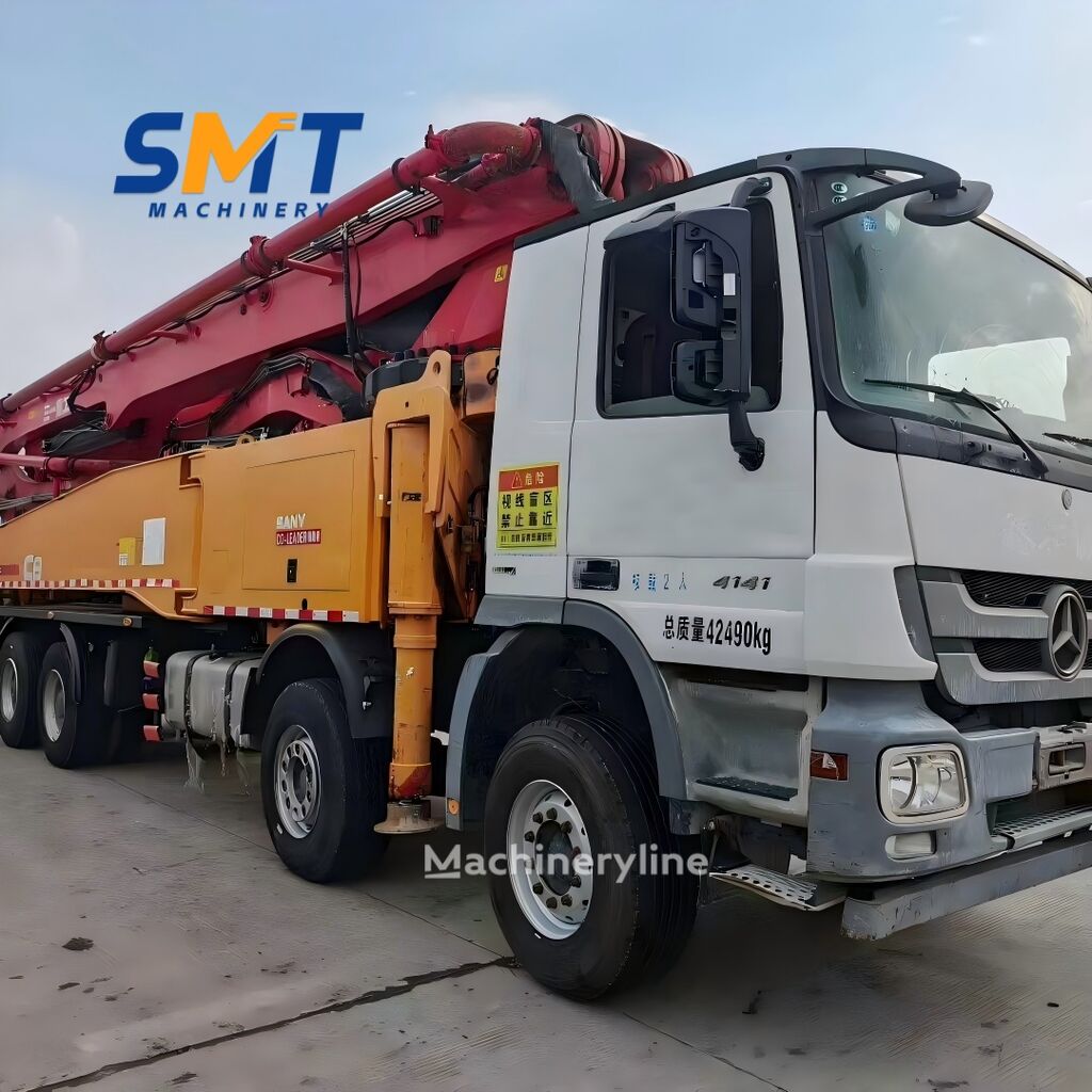 Sany SYM5423THB C8 na šasiji Mercedes-Benz Actros 4141 pumpa za beton