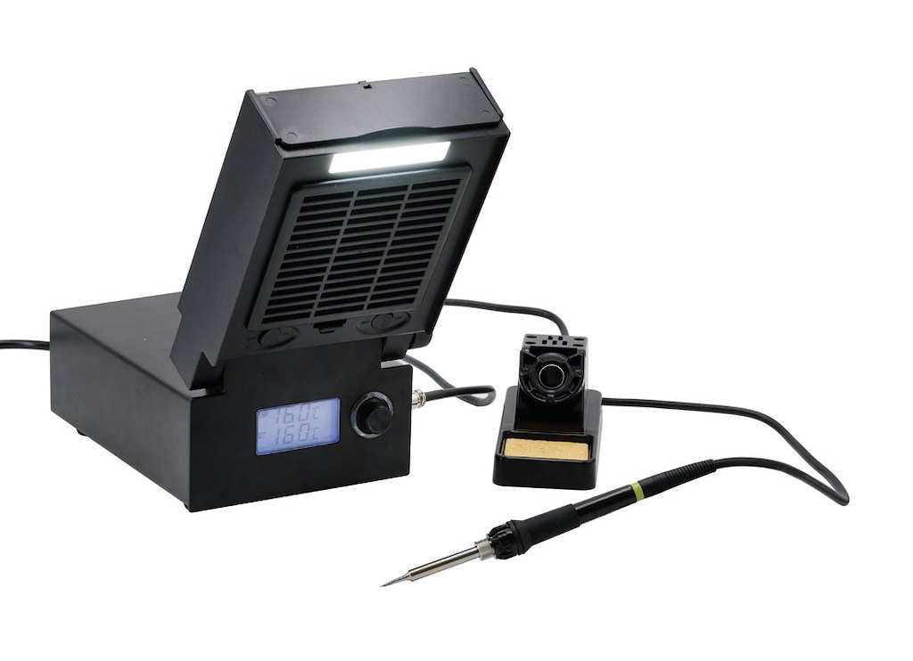 Digitalna lemna stanica 3u1 ZD-8951 sa aspiratorom i LED svetlom