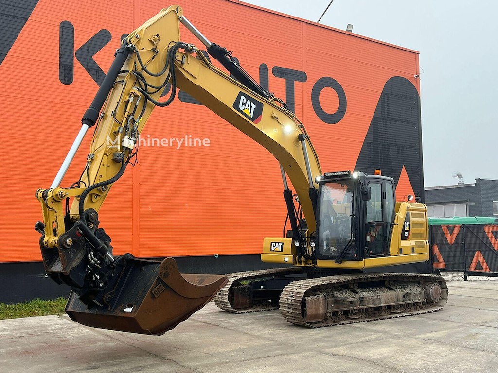 Caterpillar 320 07B TILTROTATOR / CENTRAL LUBRICATION / AC / 2 BUCKETS bager guseničar