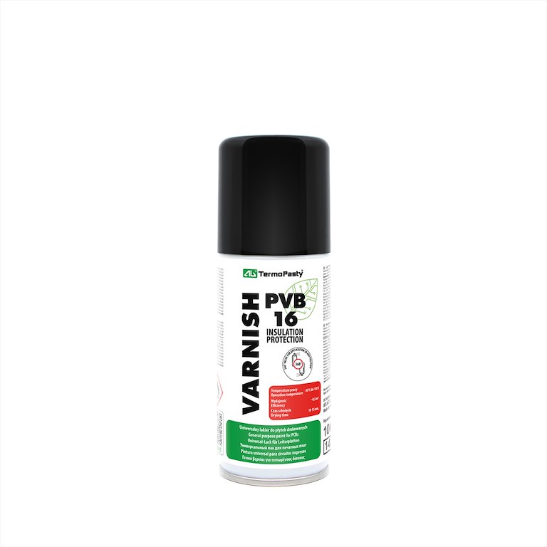 AG TermoPasty PVB 16 Izolacioni lak u spreju za štampane ploče (PCB) - 100ml