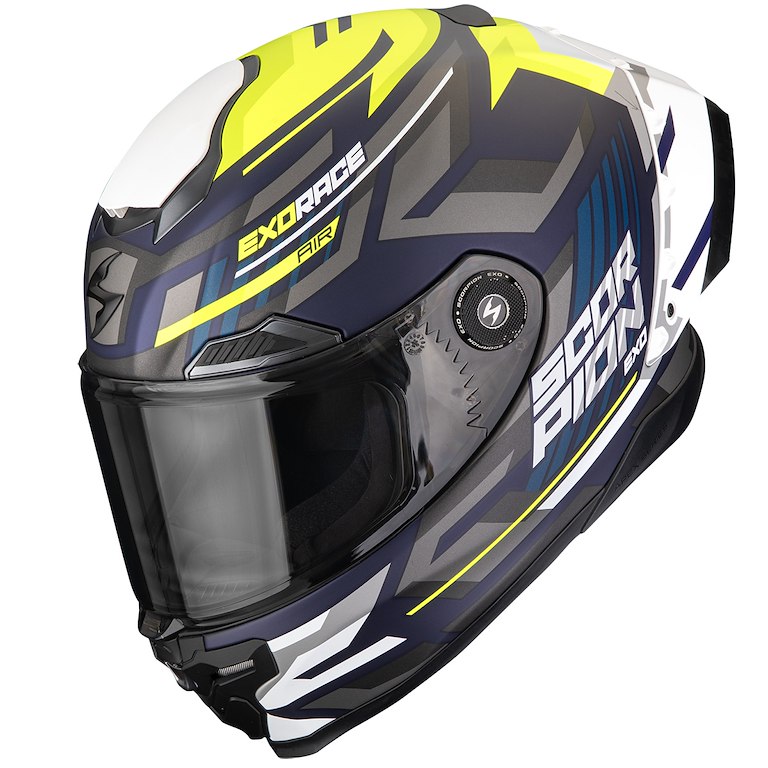 EXO-RACE AIR KOBRA Matt Blue-Neon Yellow