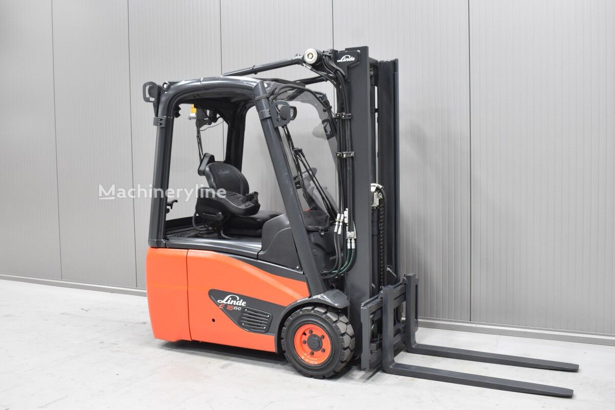 Linde E 16 C - 02 viljuškar na tri točka
