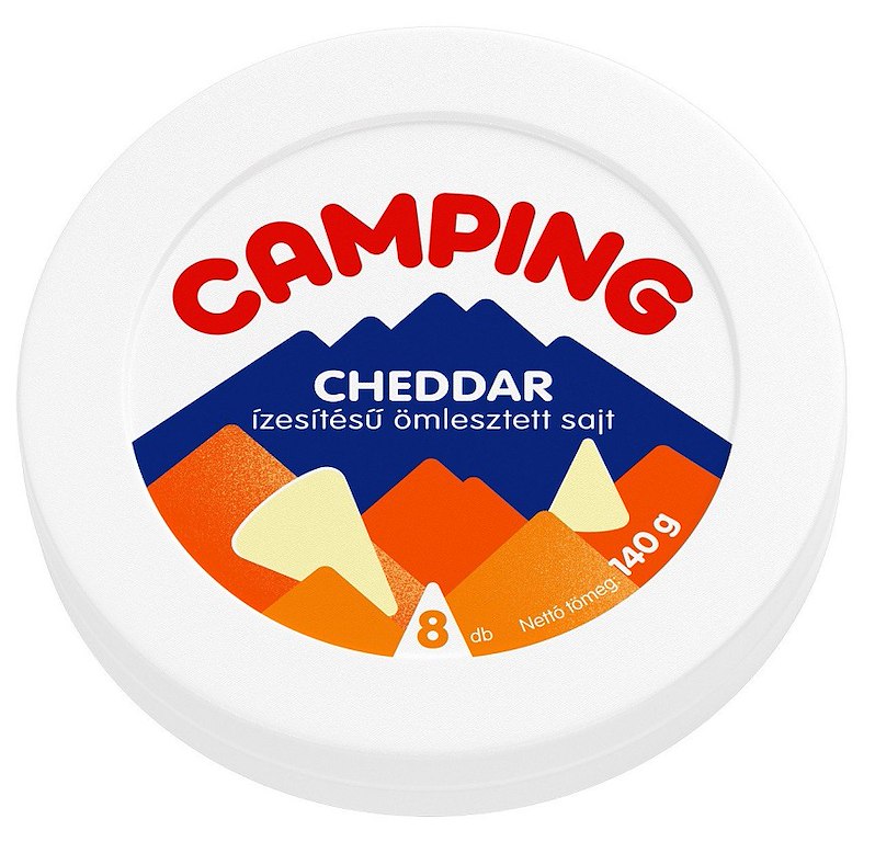 CAMPING-topljeni sir trouglići Cheddar 140g