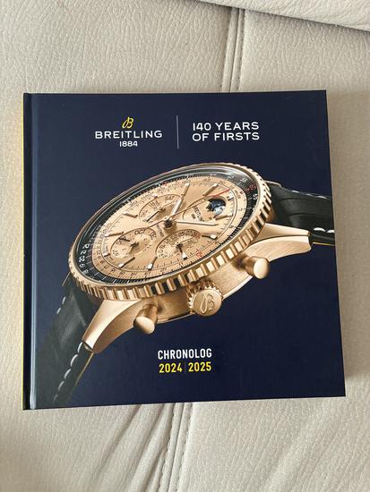 Breitling chronolog 2024/2025 tvrd povez katalog