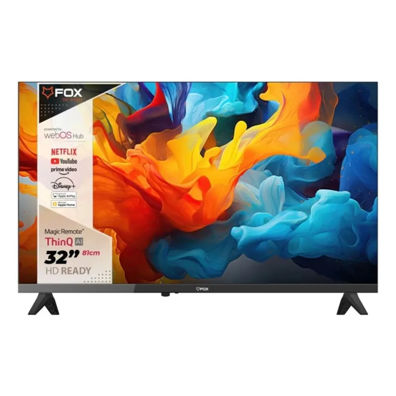 SMART LED TV 32 FOX 32WOS625D 1366×768/HD Ready/DTV-C/T/T2/S/S2/WebOS