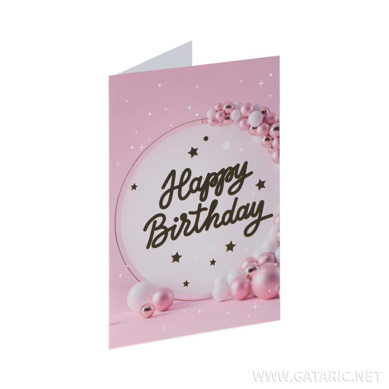 3D rođendanska čestitka ''Happy Birthday''