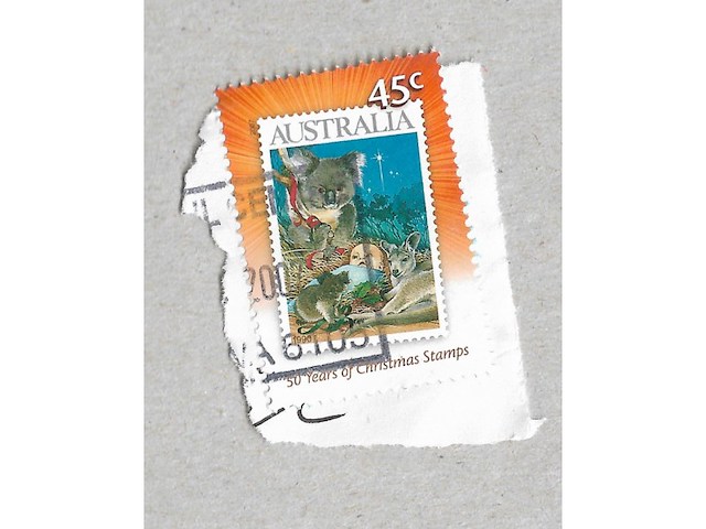 (M) markica 2007 Australija 45c Bush Nativity