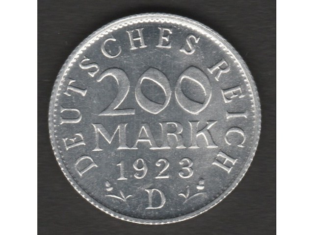 200 Mark - 1923 D - Nemačka