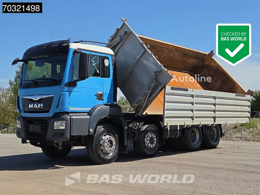 MAN TGS 35.440 8X4 3-Side Tipper Full Steel Big-Axle Euro 6 kiper