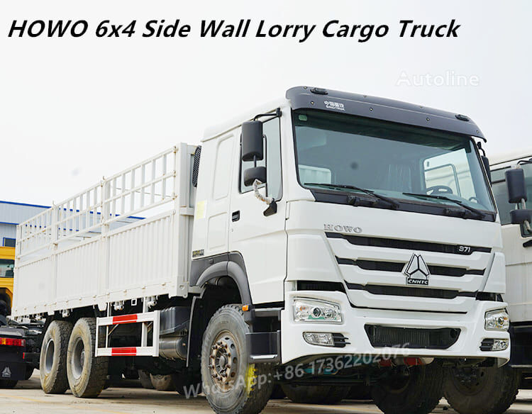 Sinotruk Howo HOWO 6x4 High Side Cargo Truck kiper