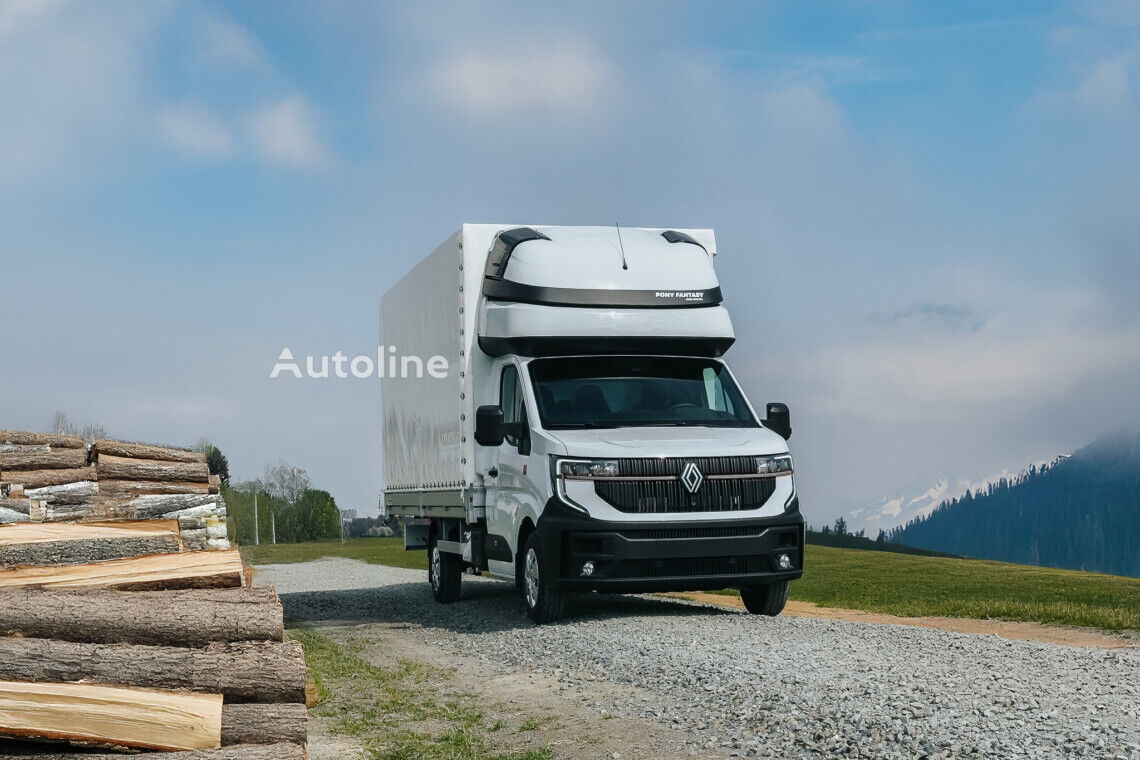 Novi Renault Master kamion s zavesom < 3.5t