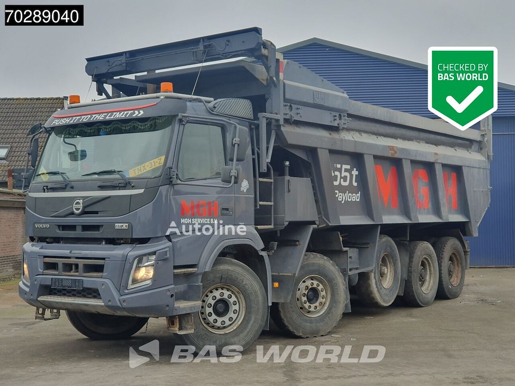 Volvo FMX 460 FMX 10X4 32m3 AJK Pusher 52tons Payload Big-Axle Powertr kiper