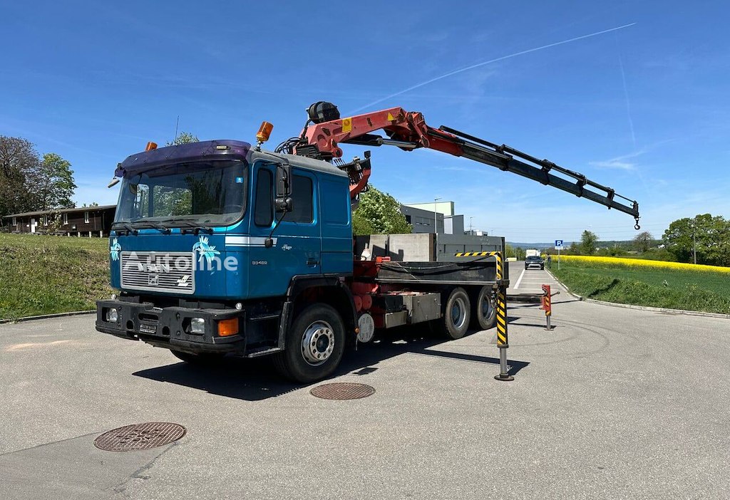 MAN 591 33.422 kamion s ravnom platformom