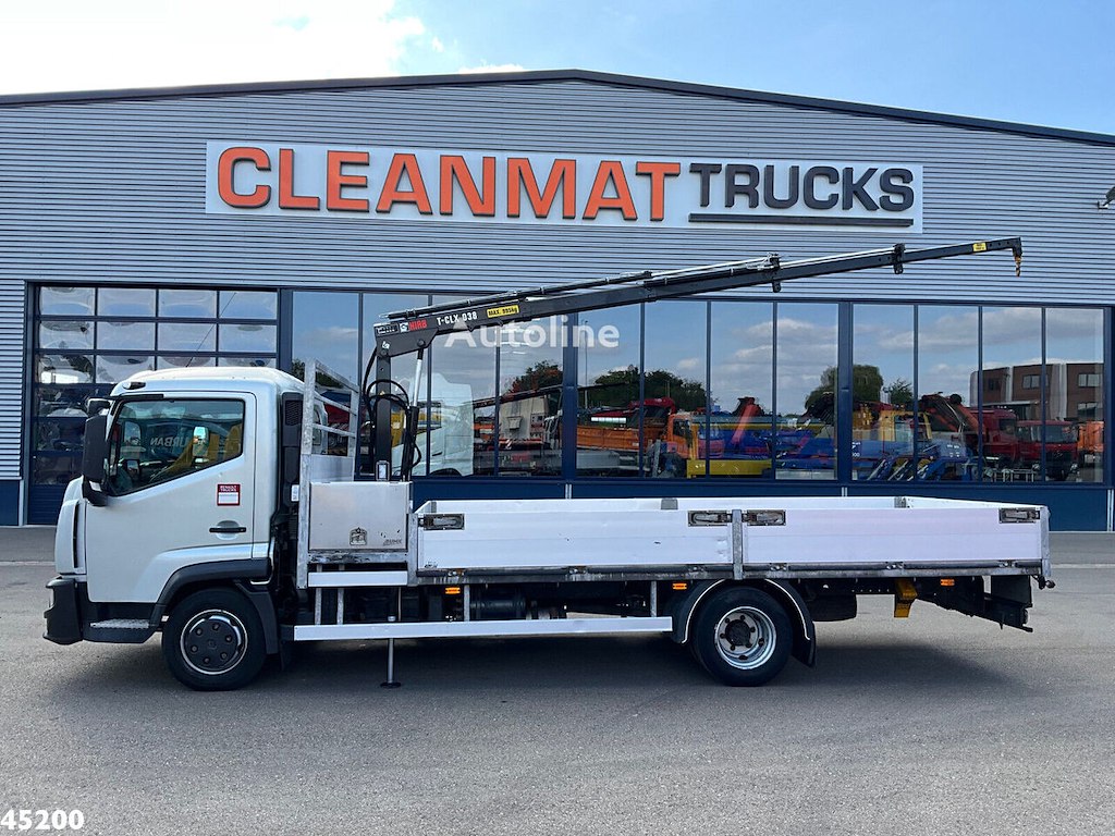 Renault D 180 Hiab 3,8 Tonmeter Euro 6 Just 178.017 km! kamion s ravnom platformom