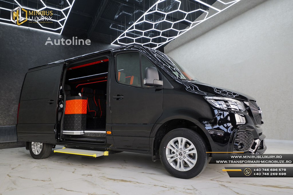 Novi Mercedes-Benz Sprinter 419 Luxury, 9+2+1, COC Included putnički minibus