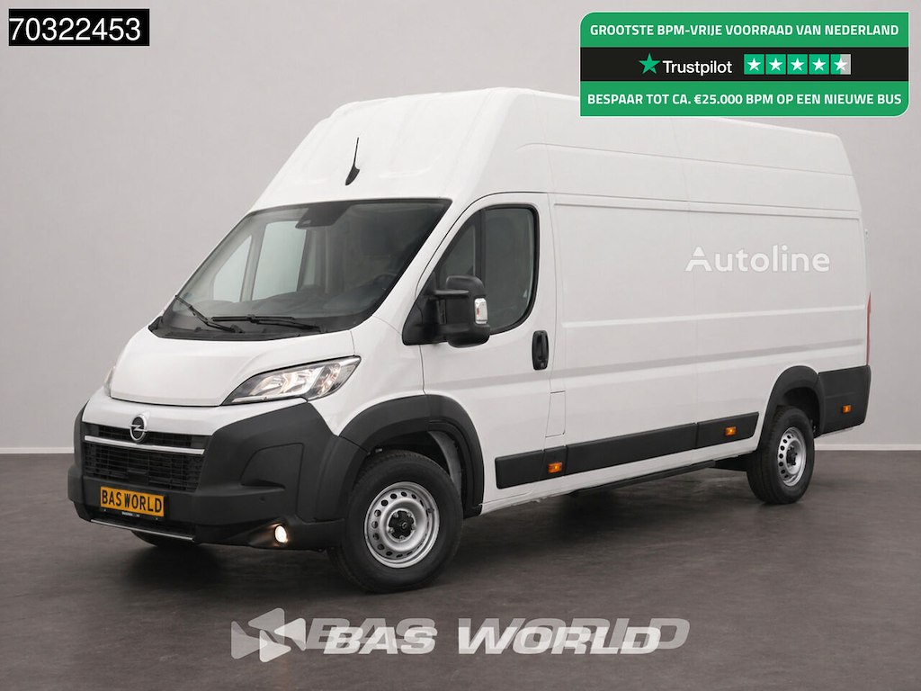 Opel Movano-e Coming Soon! Elektrisch 110kWh 475km Stadsbereik Snella laki furgon