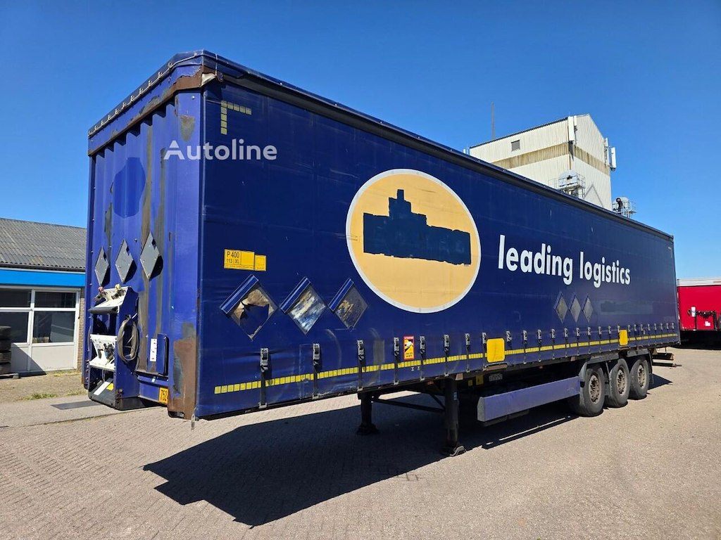 Krone SAF - Disc Krone 3-axle curtain-sided trailer - SAF axles - Disc poluprikolica sa kliznom ceradom
