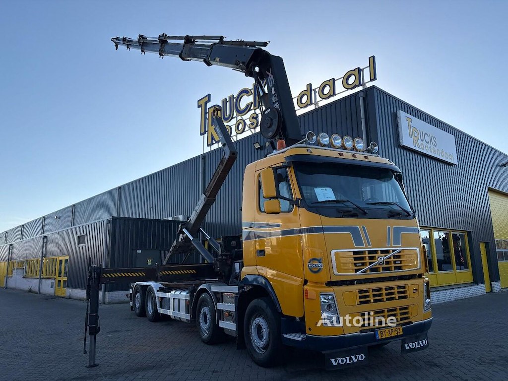 Volvo FH 400 + HIAB 377EP-5 HIPRO + 8X2 STEERING + EURO 5 + HIAB LIFT kamion rol kiper