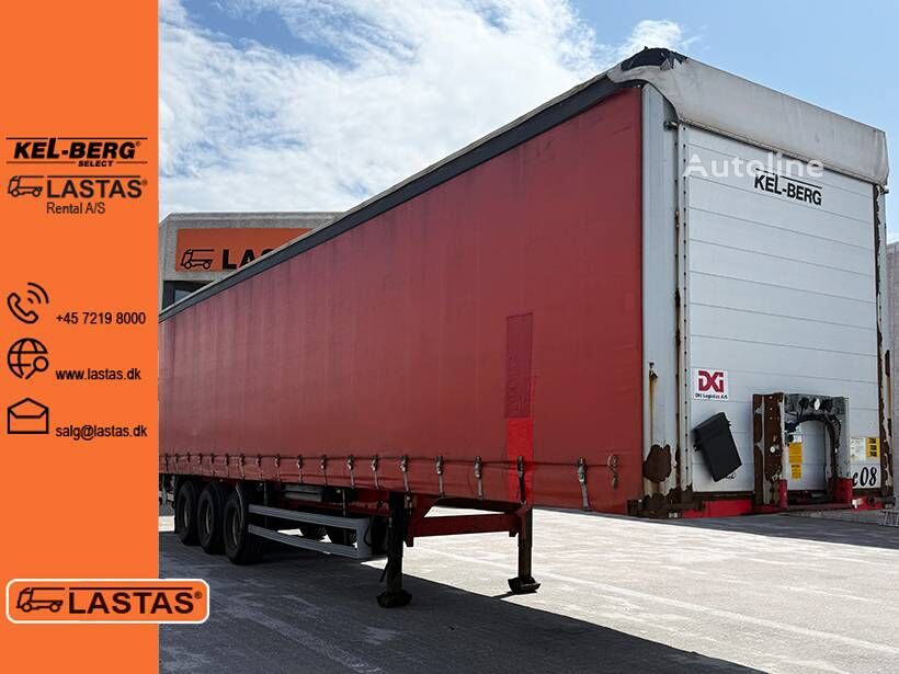 Kel-Berg Curtainsider / Planenauflieger LBW poluprikolica sa kliznom ceradom