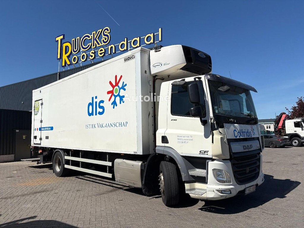 DAF CF 290 ENGINE PERFECT + EURO 6 + CARRIER 1150 + LOADLIFT kamion hladnjača
